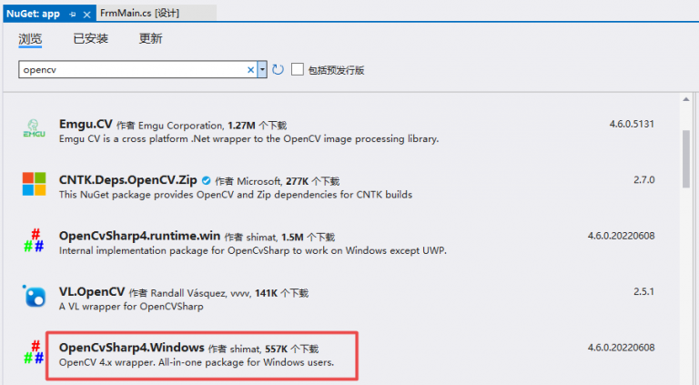 Opencvsharp4windows Opencvsharp4extensions 图像加载 Mat转image 蒋智昊的博客
