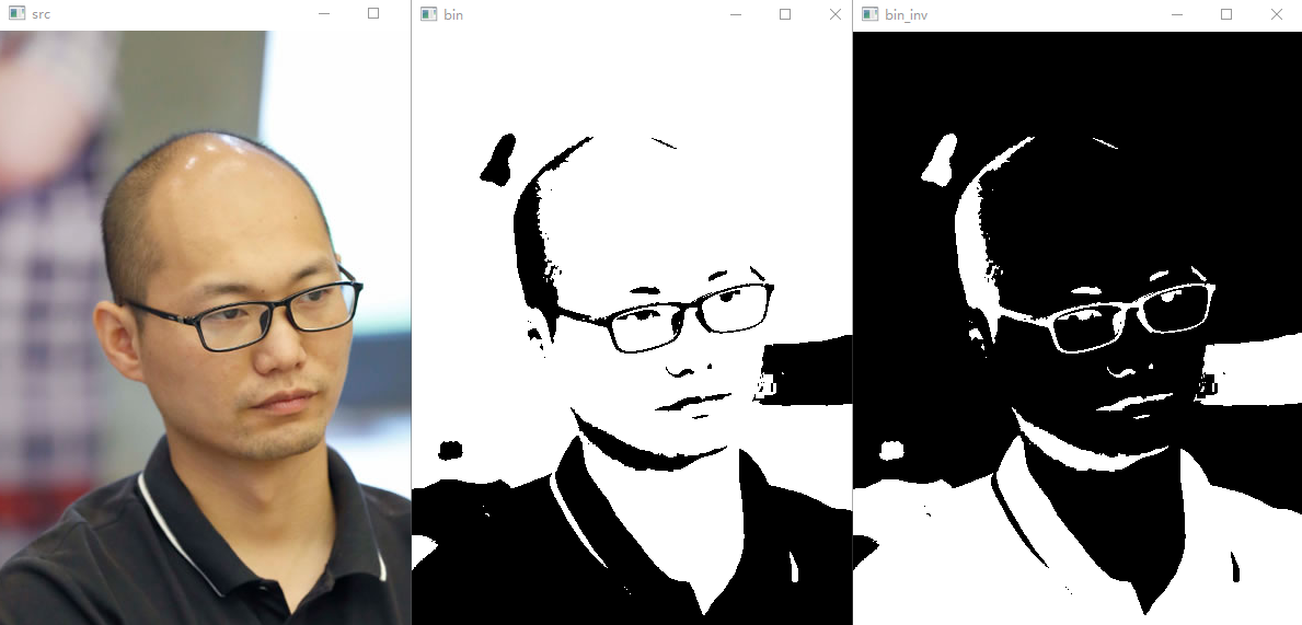 C Opencv 二值化 Threshold Threshbinary Threshbinaryinv 蒋智昊的博客